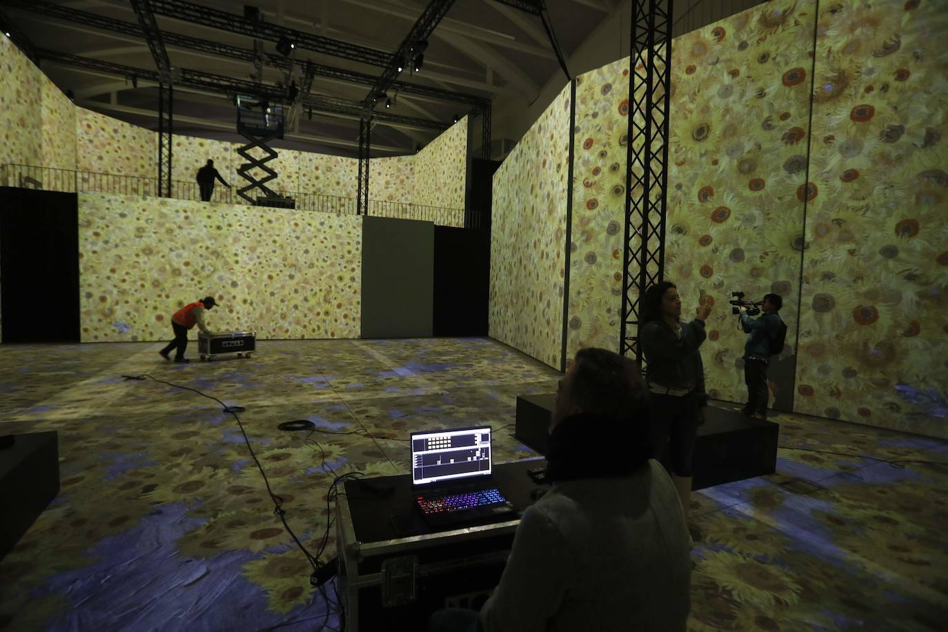 Fotos: Una inmersión en el mundo de Van Gogh a escala real | El Comercio: Diario de Asturias